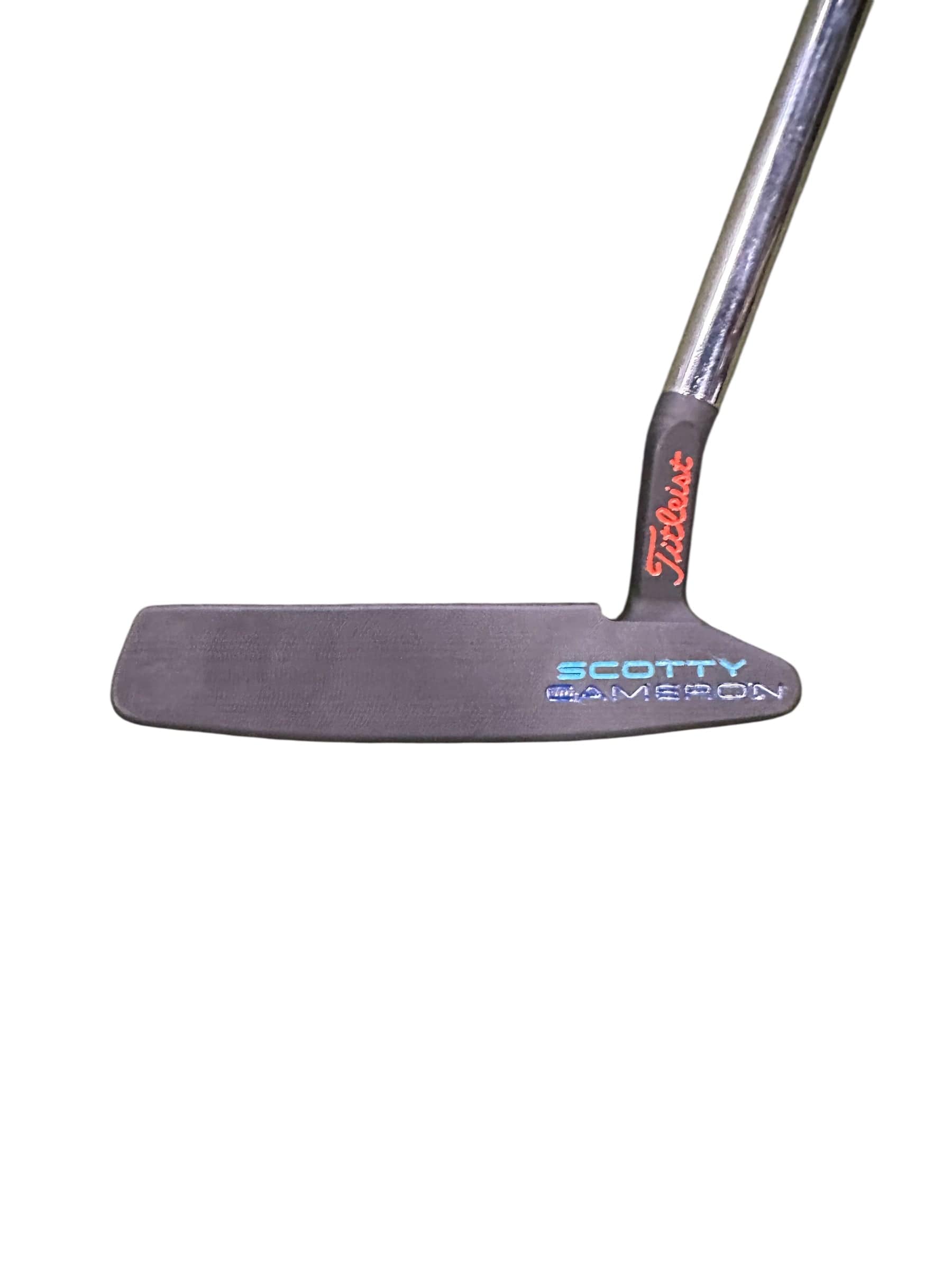 Custom 34" Scotty Cameron Newport 2.5 - Black/Orange/Blue – Tour ...